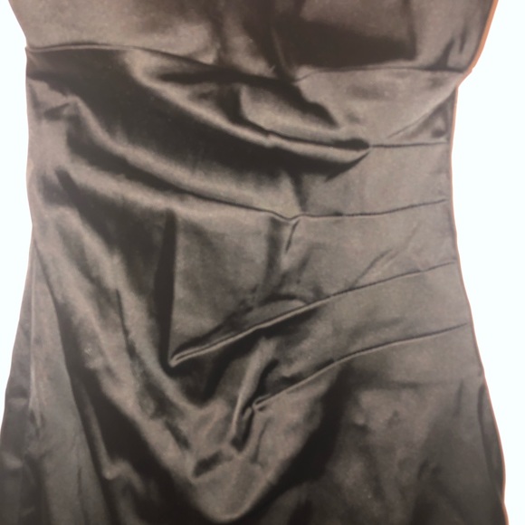 Cache | Dresses | Cach Black Halter Silk Dress Size 2 | Poshmark